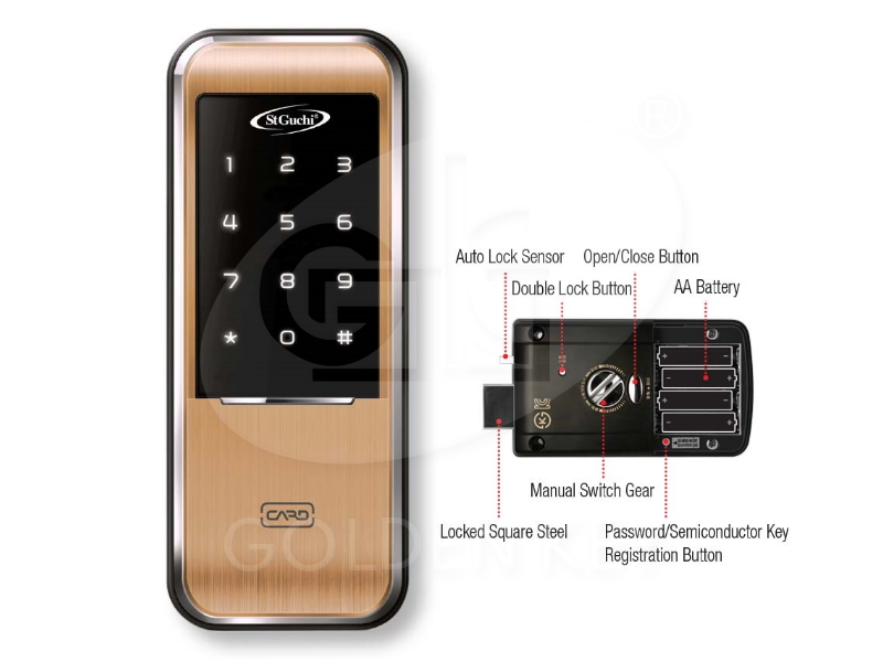 Digital Door Lock Johor Bahru :: St Guchi